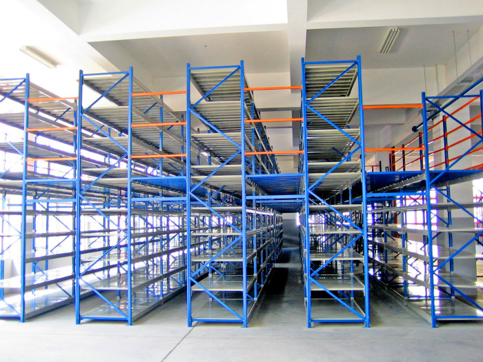 Het structurele Rek steunde Mezzanine met het Rekken van Kaders ...